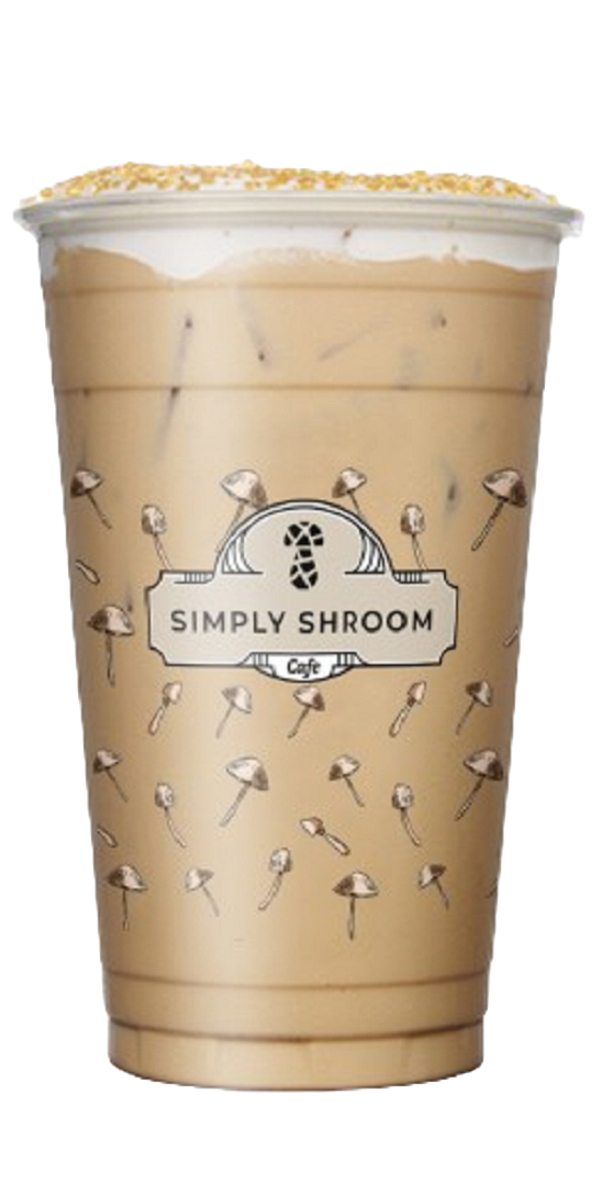 Specialty Lattes and Frappes – Simply Shroom